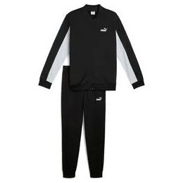 Trainingsanzug Puma "POLY BASEBALL SUIT", Herren, Gr. XXL, schwarz (Puma schwarz), Trikot, Obermaterial: 100% Polyester, unifarben, sportlich, regular fit, Sportanzüge