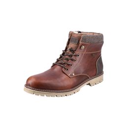 Rieker Schn&uuml;rboots Herren Gr&ouml;&szlig;e 43 braun / mokka / braunmeliert