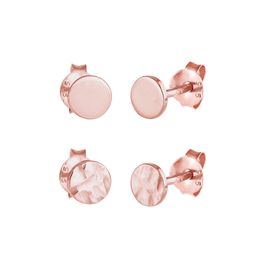Elli Ohrringe 'Geo' Damen Gr&ouml;&szlig;e One Size rosegold