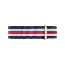 Daniel Wellington Textilband Herren Gr&ouml;&szlig;e One Size navy / cranberry / wei&szlig;