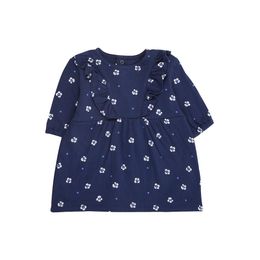 Petit Bateau Kleid M&auml;dchen Gr&ouml;&szlig;e 98 navy / wei&szlig;