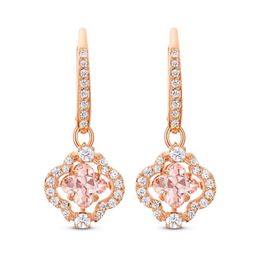 Swarovski Ohrh&auml;nger Damen Gr&ouml;&szlig;e One Size rosegold / transparent
