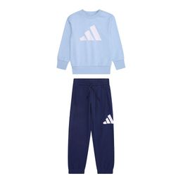 adidas Sportswear Trainingsanzug Jungen Gr&ouml;&szlig;e 110 marine / hellblau / wei&szlig;