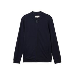 Tom Tailor Denim Zip-Up Hoodie male Blue size XL
