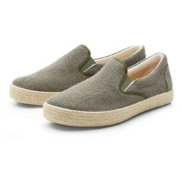 GRAND STEP SHOES Herren-Hanfslipper