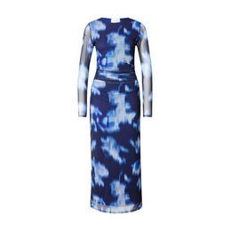 Sisters Point Kleid Damen Größe 34 blau / hellblau / dunkelblau Winterkleid