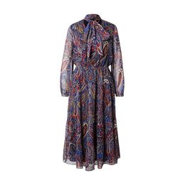 Lauren by Ralph Lauren Lauren Ralph Lauren Kleid Damen Größe 40 navy / gelb / rot / offwhite Winterkleid