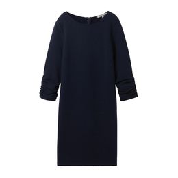 Tom Tailor Kleid Damen Größe 34 nachtblau Winterkleid