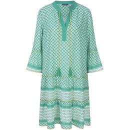 MYBC - Kleid mit 3/4-Arm, grün, Gr. 36 / S