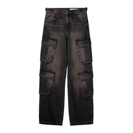 Bershka Jeans Damen Gr&ouml;&szlig;e 27/28 black denim