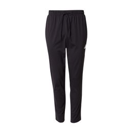 adidas Sportswear Workout Pants 'ESSENTIALS SMALL LOGO SINGLE JERSEY' male size XXXL Black / White