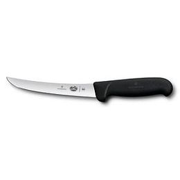 Victorinox Ausbeinmesser Fibrox silber, schwarz, Klinge: 15,0 cm