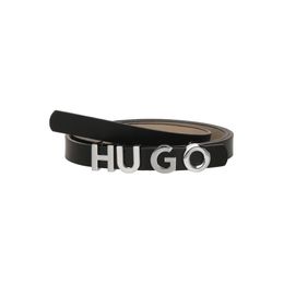 Hugo Belt 'Zula' female size 90 Black / Silver