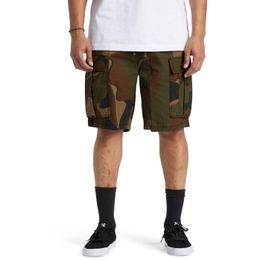 Cargoshorts DC Shoes "Tundra", Herren, Gr. L, abstract camo, 100% Baumwolle, Hosen