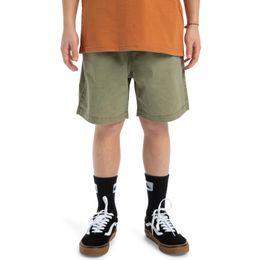 Bermudas Quiksilver "Taxer Youth 15"", Kinder, Gr. 12, grün (aloe), [Hauptstoff] 98% Baumwolle, 2% Elasthan, Hosen