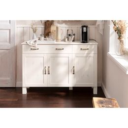 Home Affaire Sideboard »Alby« weiß