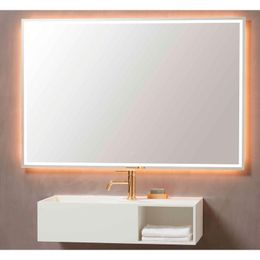 Loevschall LED-Lichtspiegel »Rimini« weiß