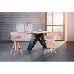 GUTMANN FACTORY Barhocker beige