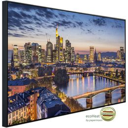 papermoon Infrarotheizung &raquo;Frankfurt am Main&laquo; sehr angenehme Strahlungsw&auml;rme bunt Aluminium Kabell&auml;nge 2 m