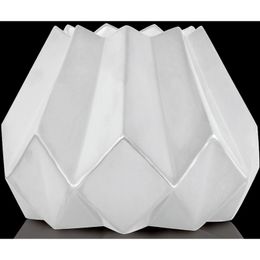 Kaiser Porzellan Dekovase »Polygono Star 1« weiß