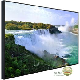 papermoon Infrarotheizung »Nagara Falls«, sehr angenehme Strahlungswärme bunt Kunstmotiv im Aluminiumrahmen