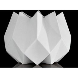 Kaiser Porzellan Dekovase »Polygono Star 2« weiß