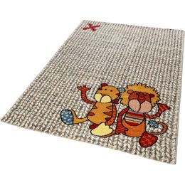 Sigikid Kinderteppich »Patchwork Sweetys« rechteckig 13 mm Höhe beige/multi Obermaterial: 100% Polypropylen B : 80 cm 1 Stk.