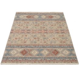 OCI DIE TEPPICHMARKE Teppich »GRAND FASHION IKARUS« rechteckig 5 mm Höhe Vintage Optik, feine Fransen, Wohnzimmer terra/mehrfarbig Obermaterial:...