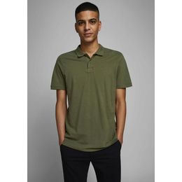 Jack & Jones JACK & JONES Poloshirt »BASIC POLO« Olive Night S S Kurzarm-Design, ideal für wärmere Tage