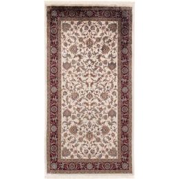 OCI DIE TEPPICHMARKE Teppich &raquo;SILK LINE ALLOVER&laquo; rechteckig 5 mm H&ouml;he Wohnzimmer rot/creme Obermaterial: 95% Modal, 5% Seide B : 240 cm 1 Stk.