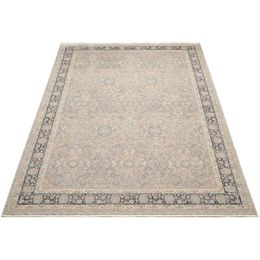 OCI DIE TEPPICHMARKE Teppich »GRAND FASHION 05« rechteckig 5 mm Höhe grau/blau Obermaterial: 100% Polyester B : 80 cm 1 Stk.