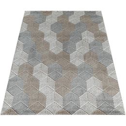 Ayyildiz Teppiche Teppich »ROYAL 4801«, rechteckig, 11 mm Höhe beige