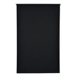 GOOD LIFE Seitenzugrollo &raquo;Amelie&laquo; Lichtschutz mit Bohren 1 St&uuml;ck schwarz Obermaterial: 100% Polyester 180 cm