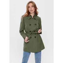 Only Damen Only Trenchcoat &raquo;ONLVALERIE TRENCHCOAT OTW NOOS&laquo; gr&uuml;n S