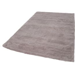 LUXOR living Hochflor-Teppich &raquo;Sydney&laquo; rechteckig 27 mm H&ouml;he besonders weich durch Microfaser, Wohnzimmer taupe Obermaterial: 100% Polyester B :...