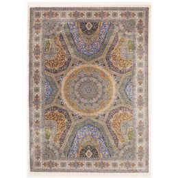 OCI DIE TEPPICHMARKE Teppich &raquo;SILK LINE SHAH ABBAS&laquo; rechteckig 5 mm H&ouml;he Wohnzimmer multi Obermaterial: 95% Modal, 5% Seide B : 200 cm 1 Stk.