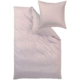 Curt Bauer Bettw&auml;sche &raquo;Belluno&laquo; schmaler Streifen sand Obermaterial: 100% Baumwolle B/L: 155 cm x 220 cm