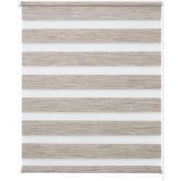 GOOD LIFE Doppelrollo &raquo;MELIA&laquo; Lichtschutz ohne Bohren mokka Obermaterial: 75% Polyester, 15% Kunststoff, 10% Metall 150 cm