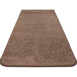 PRIMAFLOR-IDEEN IN TEXTIL Teppich &raquo;Teppich MUMBAI&laquo; rechteckig 13 mm H&ouml;he weicher Kurzflor, Uni Farben, ideal im Wohnzimmer & Schlafzimmer braun...