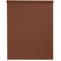 SUNLINES Seitenzugrollo »One size Style Kupfer« verdunkelnd freihängend Made in Germany kupferfarben Obermaterial: 80% Polyester, 15% Kunststoff,...