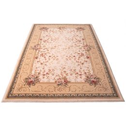 Theko Wollteppich »Floresti 2637« rechteckig 10 mm Höhe reine Wolle, ideal im Wohnzimmer & Schlafzimmer beige Obermaterial: 100% Wolle B : 240 cm...