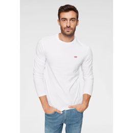 Levi's LEVI'S Langarmshirt mit Logo-Applikation wei&szlig; XXL XXL Klassisches Longsleeve f&uuml;r Herren von Levi's