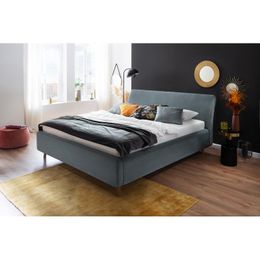 Meise Möbel MEISE.MÖBEL Polsterbett »Mila« mit Bettkasten ocean Liegefläche Länge Breite: 200 cm x 160 cm