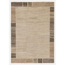 OCI DIE TEPPICHMARKE Teppich &raquo;Natura Silk Greny&laquo; rechteckig 20 mm H&ouml;he handgekn&uuml;pft, Wohnzimmer braun Obermaterial: 97% Wolle, 3% Seide B : 70 cm...