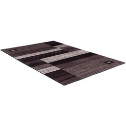 OCI DIE TEPPICHMARKE Teppich &raquo;Kandu Allover&laquo; rechteckig 8 mm H&ouml;he handgekn&uuml;pft, Wohnzimmer anthrazit Obermaterial: 97% Wolle, 3% Viskose B : 250 cm...