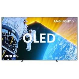 Philips OLED-Fernseher, F (A-G), schwarz, 77, Fernseher