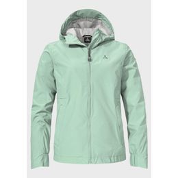 Schöffel Outdoorjacke SCHÖFFEL "Urban Jacket Style Bohorok WMS", Damen, Gr. 38, 6205, grün, Oberstoff : 100% Polyester Futter : 100% Polyester Futter : 100% Polyester, modisch, regular fit, hoch geschlossener Ausschnitt, Langarm, Jacken