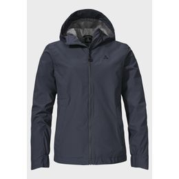 Schöffel Outdoorjacke SCHÖFFEL "Urban Jacket Style Bohorok WMS", Damen, Gr. 36, blau (8820, blau), Oberstoff : 100% Polyester Futter : 100% Polyester Futter : 100% Polyester, modisch, regular fit, hoch geschlossener Ausschnitt, Langarm, Jacken