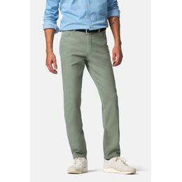 Chinos MEYER "DUBLIN", Herren, Gr. 110, Untersetzt- und Schlankgr&ouml;&szlig;en, gr&uuml;n (salbei), 75% Baumwolle, 21% Lyocell, 4% Elasthan, unifarben, regular fit kn&ouml;chellang, Hosen, aus Bio-Baumwolle