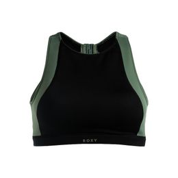 Roxy Crop-Bikini-Top »Pro Wave« Anthracite XS - Cup B Cup B XS Kollektion: „Roxy Pro"-Kollektion